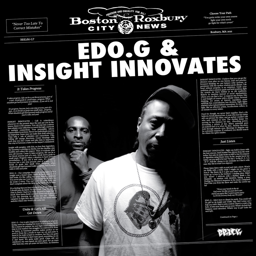 Ed O.G. & Insight – Self-Titled review – Legends Will Never Die